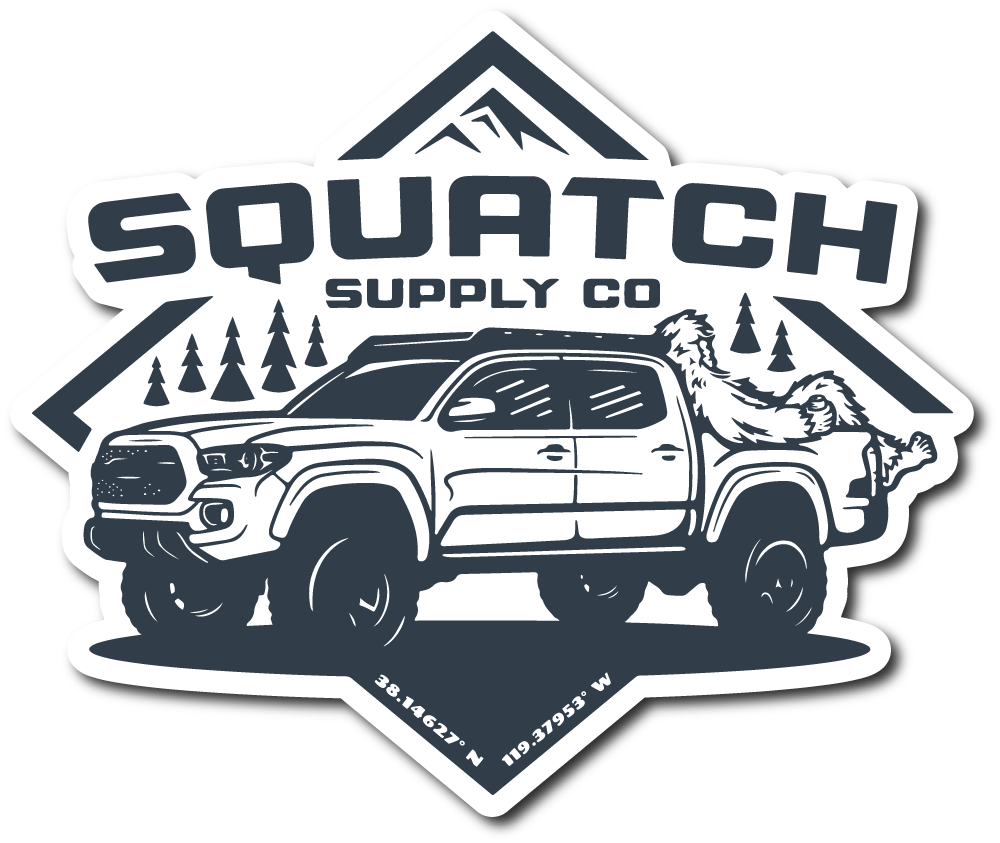 TRAIL BLAZER VINYL STICKER | Squatch Supply Co
